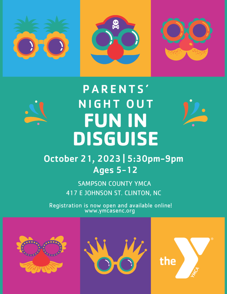 YMCA October Parents' Night Out | Sampson Middle School